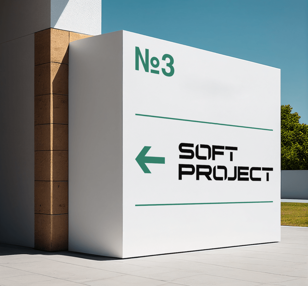 Soft Project GmbH Logo dizajn • Vedad Čolić Dizajn Sarajevo