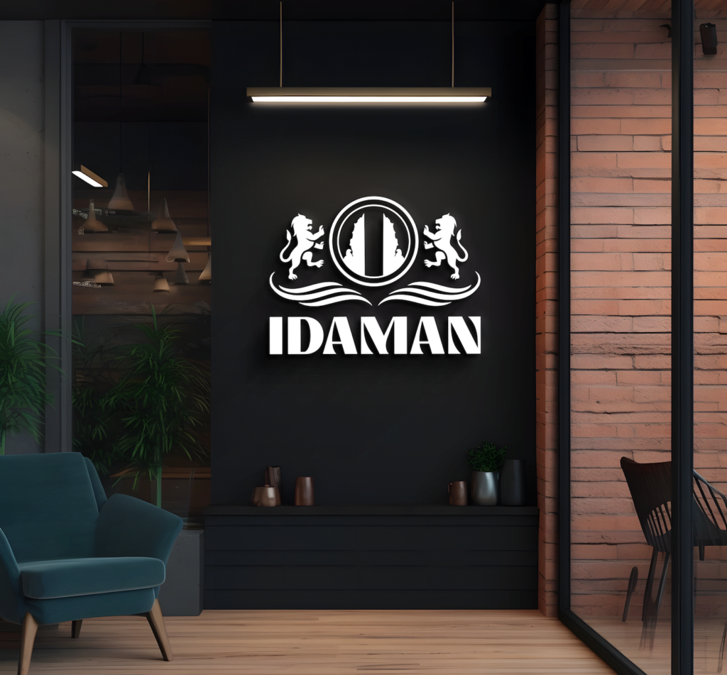 Idaman d.o.o. Logo dizajn • Vedad Čolić Dizajn Sarajevo